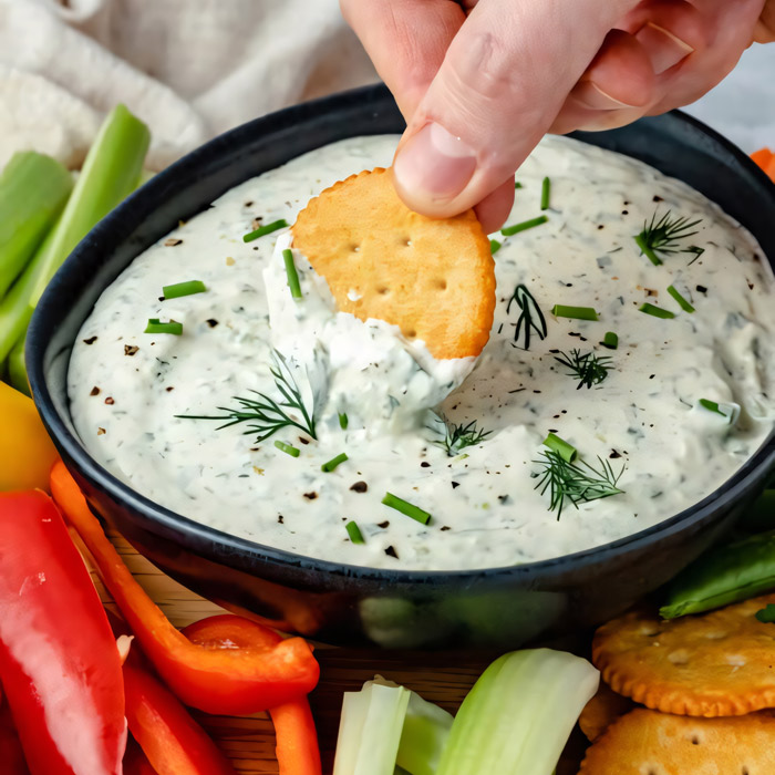 Fresh Herb Veggie Dip | Muzzarelli Farms, Vineland NJ